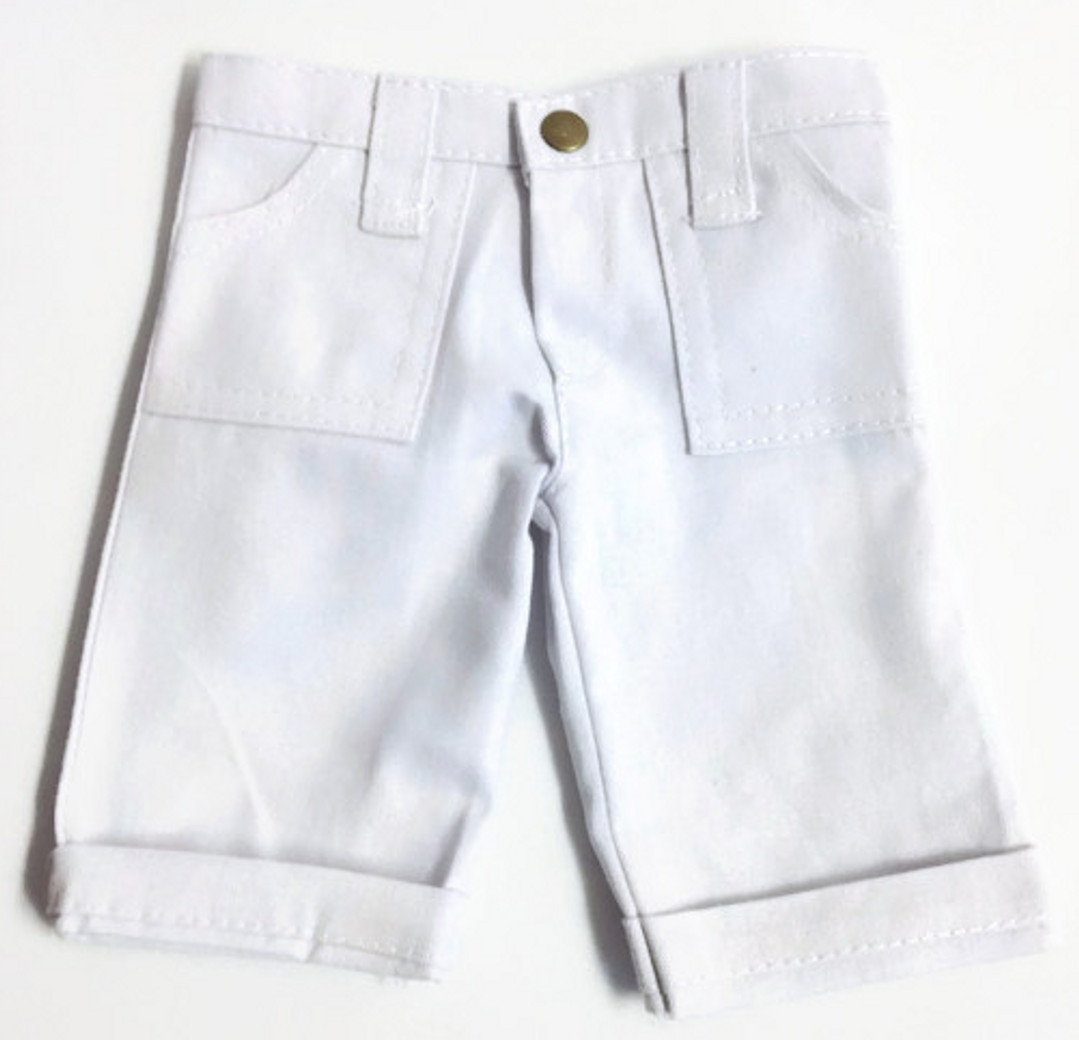 White Capris with Pockets Clothes for 18 inch Girl Dolls | eBay