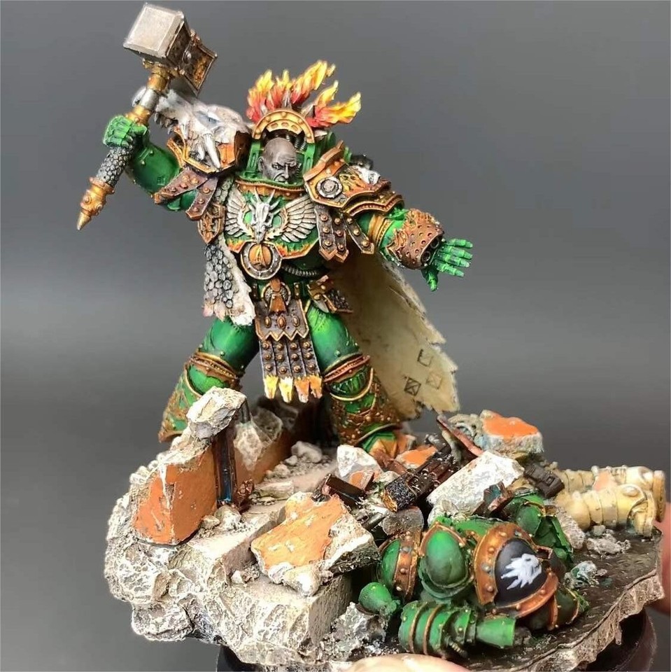 Vulkan Primarch Of The Salamanders Warhammer the Horus Heresy army pro ...