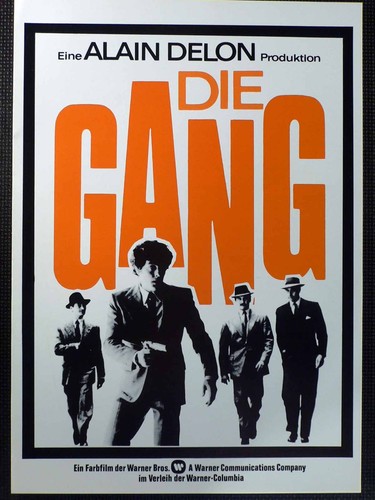 Die Gang - Alain Delon - Laura Betti - Nicole Calfan - Presseheft | eBay