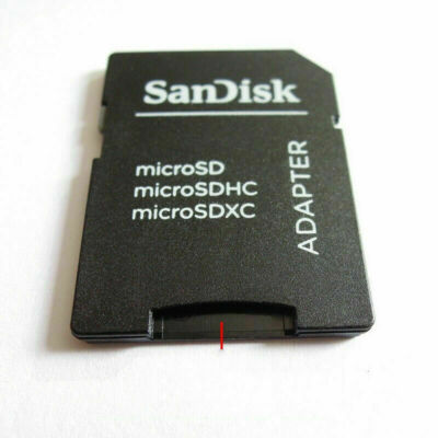 Sandisk Micro SD Card Adapter Micro SD to SD - HARD CASE - free ...