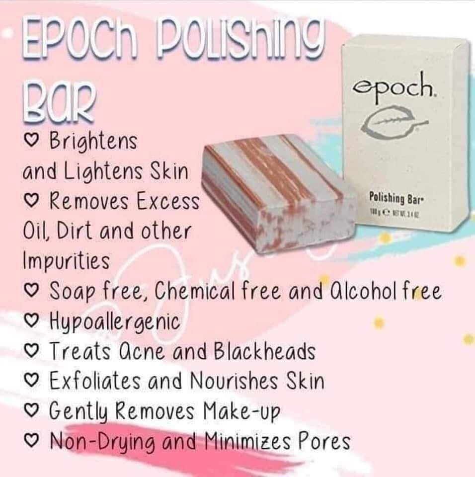 Nu Skin NuSkin Epoch Polishing Bar 3.4 oz ️Safety-Allergy-Dermatologist ...