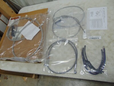 Magnum Shielding 12"-14" Ape Hanger XR Handlebar Cable Kit 07-10 FLST ...