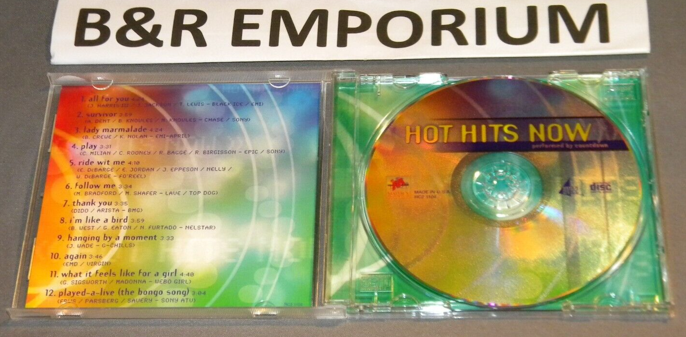 Hot Hits Now 3-CD Lot - Hot Hits Now + Hot Hits Now 2 + Hot Hits Now 3 ...