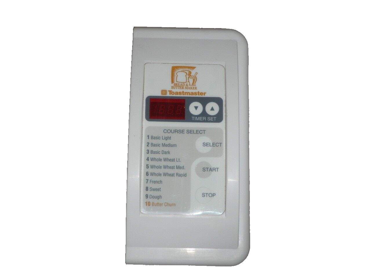 Electronic Control Panel for Toastmaster Bread Box Maker Machine Model ...