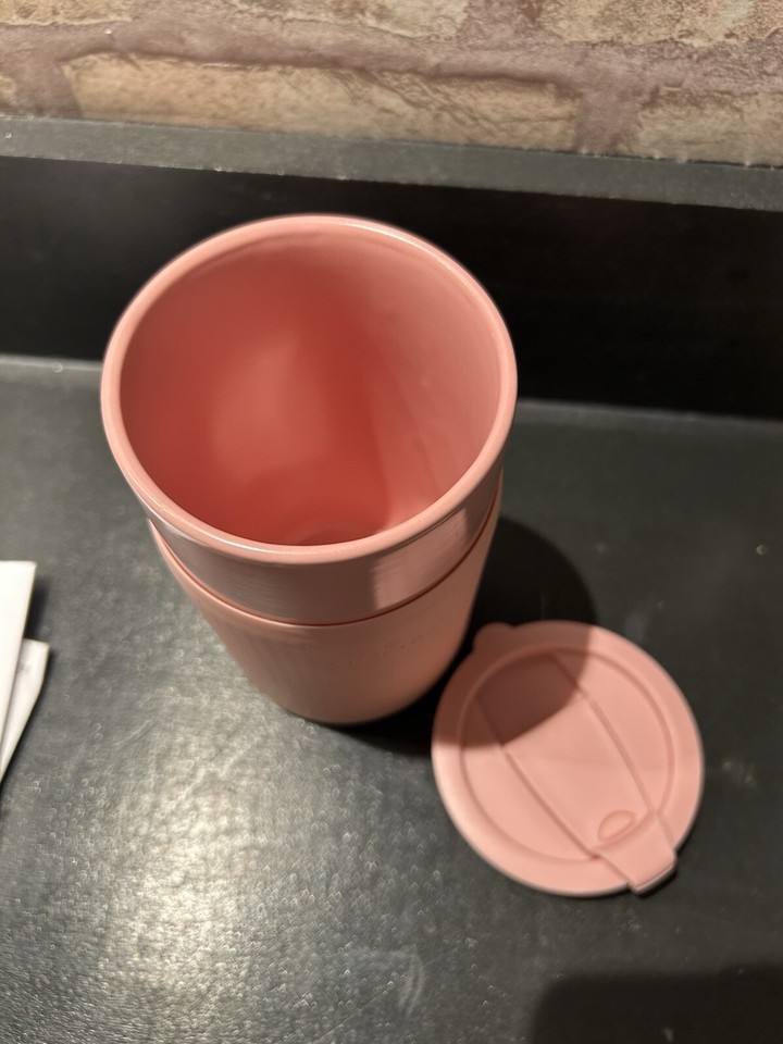 Crofton Ceramic Mug With Silicon Protective Sleeve - 16 Fl Oz - Pink ...