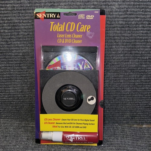 TOTAL CD Care Cleans CDs, DVDs, & Laser Lens! Maintain Quality Sound by ...