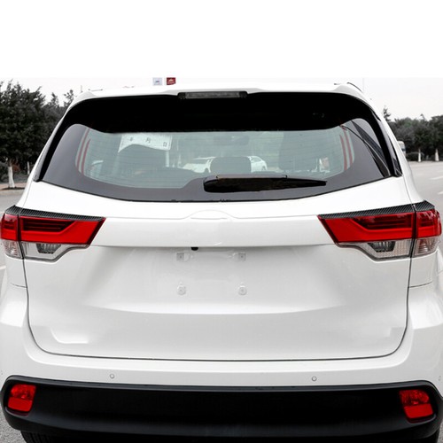 Rear Tail Light Lamp Eyebrow Trim Cover Fit for Toyota Highlander 2018 ...