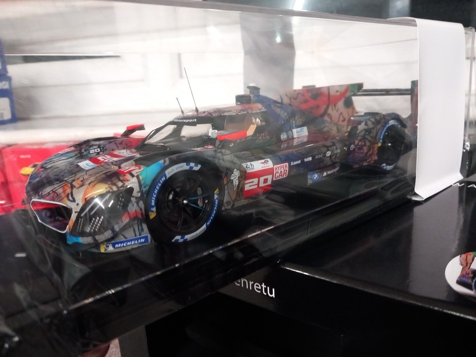 Spark BMW M Hybrid V8 #20 LeMans 2024 Art Car By Julie Mehretu - 1/18 ...