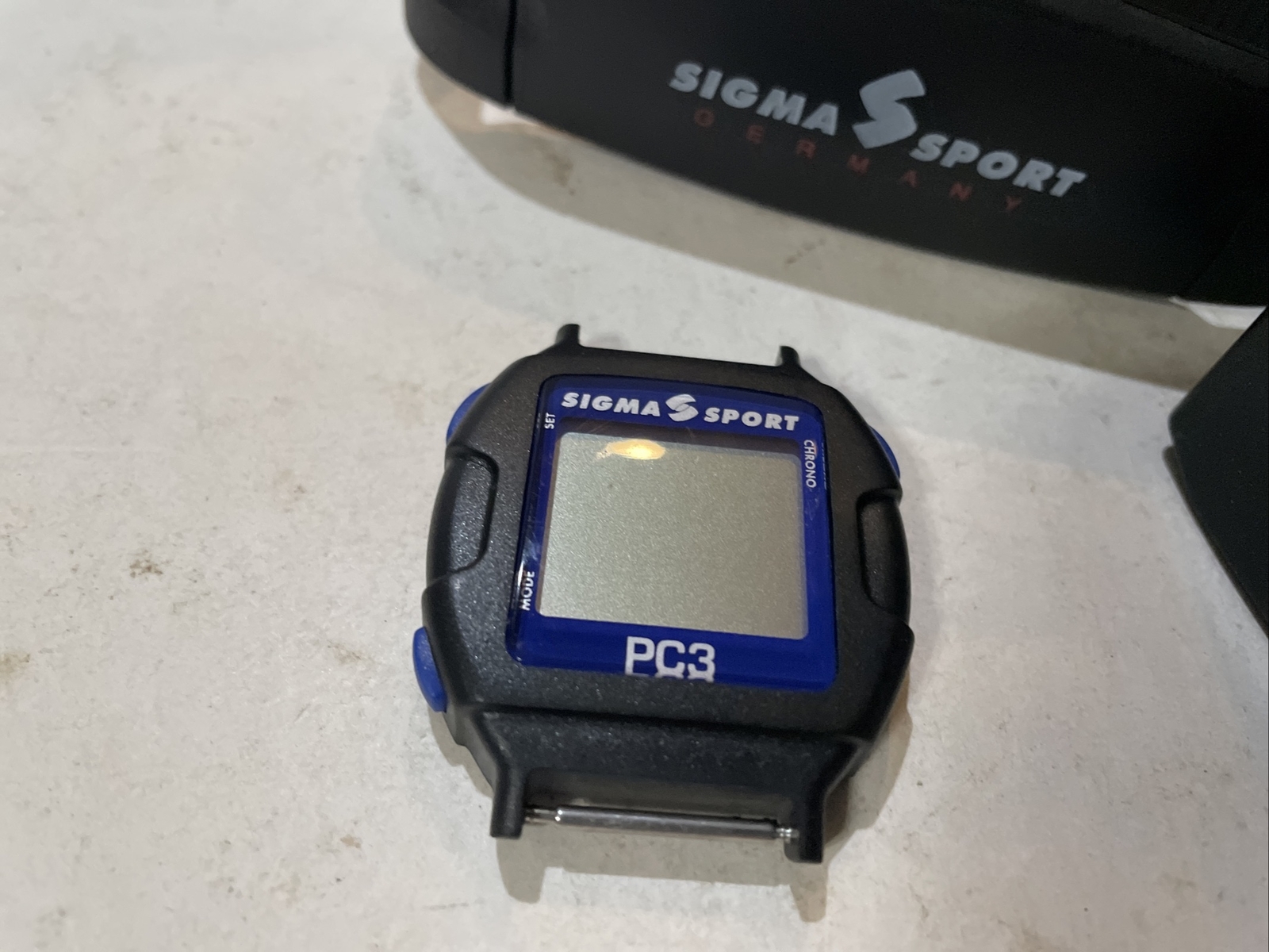 Sigma Sport PC 3 Pulse Computer Optimum Fatburning Monitor Watch NO ...