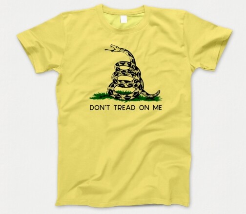 Don't Tread On Me T Shirt 685 Gadsden Flag Snake Rebellion Libertarian ...