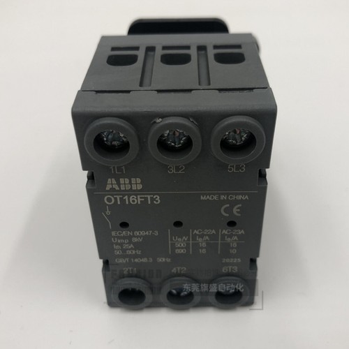 ABB SWITCH DISCONNECTOR OT16FT3 OT25FT3 OT40FT3 OT63 OT80FT3 OT100FT3 ...