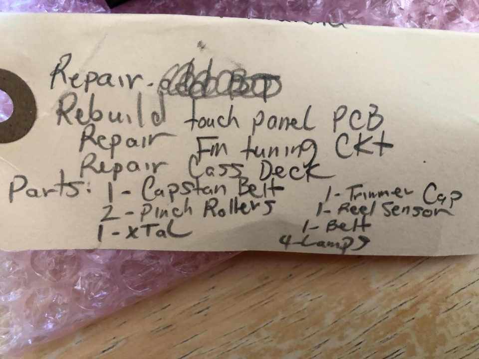 85-88 Pontiac Fiero Firebird Trans Am GTA Delco UT4 AM/FM EQ Cassette ...