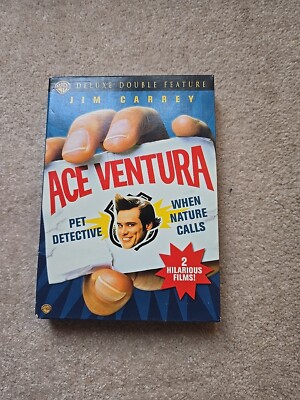 Ace Ventura Deluxe Double Feature (DVD, 2006, 3-Disc Set) Animated ...