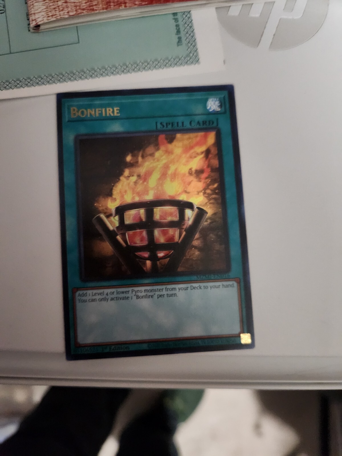 Yu-Gi-Oh! TCG Bonfire Maze of Millennia MZMI-EN016 1st Edition Ultra ...