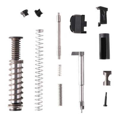 Glock 43X SLIDE Parts kit COMPLETE SS RECOIL G43,43x,48 G43 G 43. # ...