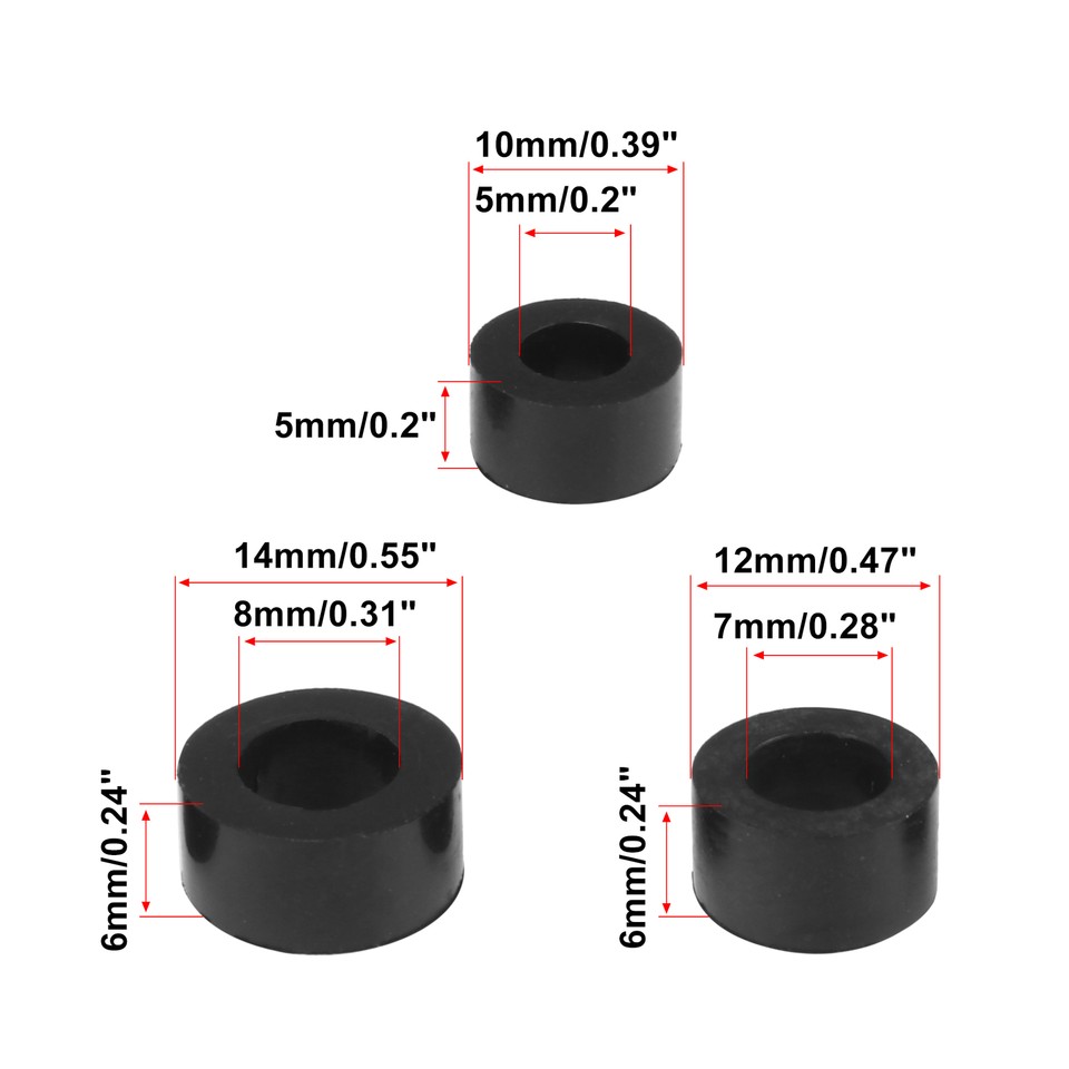 Pack of 1 For Ford Fuel Line Seal Rubber Diesel Fuel Line Sealing ...