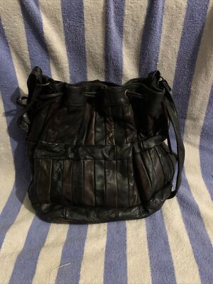 LA Bagoda Women’s Leather Large Hand Bag Or Shoulder Bag. Boho. | eBay