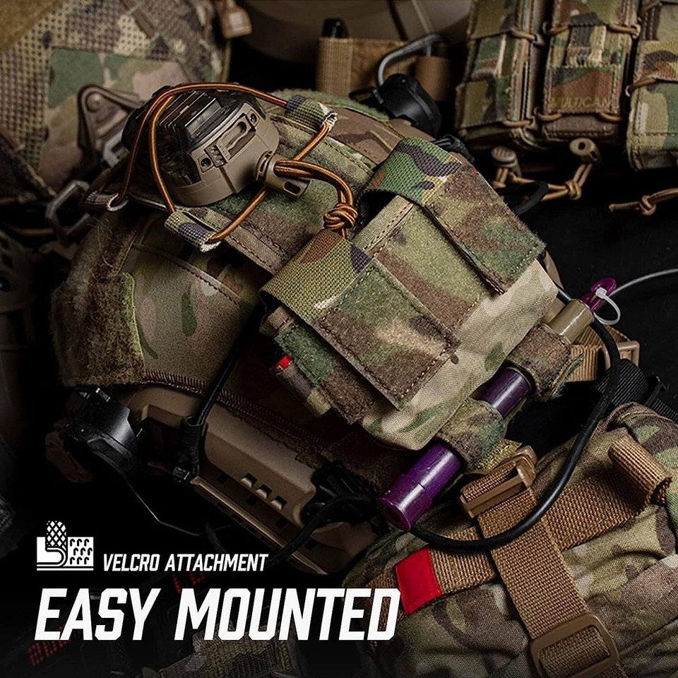 Tactical Helmet Battery Counterweight Pouch MK1 Helmet Battery Pack ...