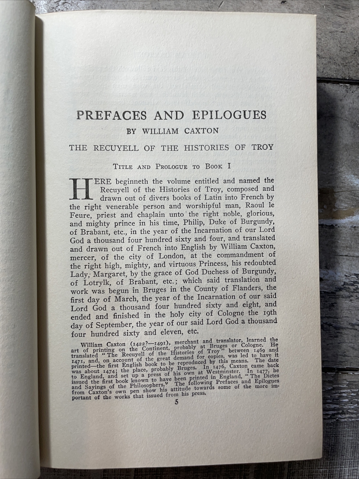 1909 Antique Lit. Coll. "Prefaces & Prologues to Famous Books" Harvard ...