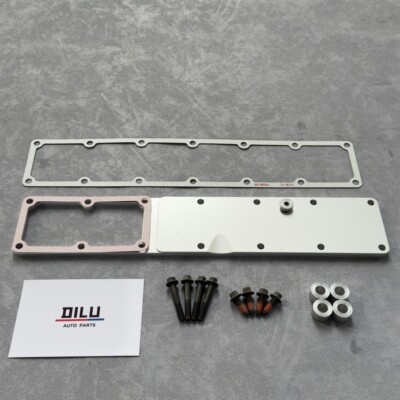 Billet intake manifold plenum cover plate for 07.5-23 Dodge Cummins 6 ...