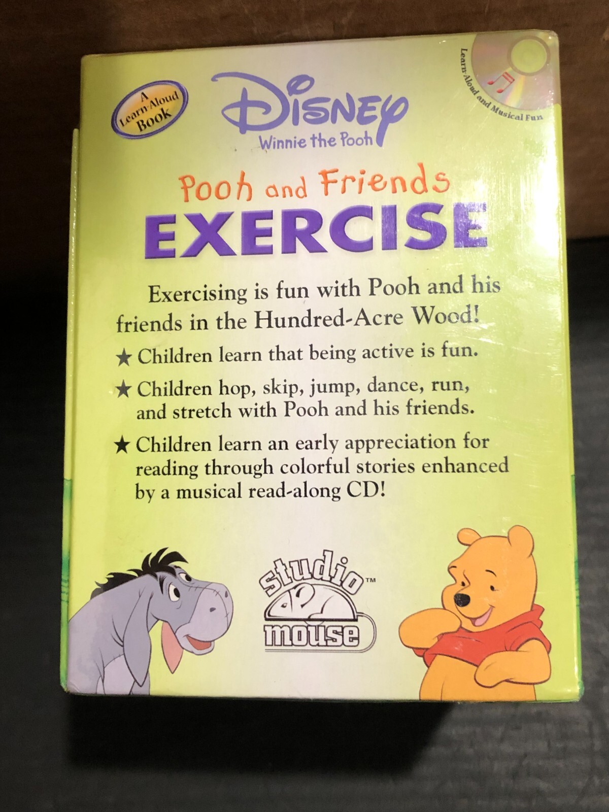 Disney- Winnie the Pooh and Friends Exercise Healthy Kids 6-Board Books ...