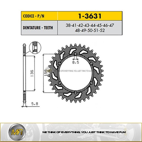 FOR HUSQVARNA SM 610 2008 2009 STEEL REAR SPROCKET SUNSTAR 520 WITH 50 TEETH | eBay