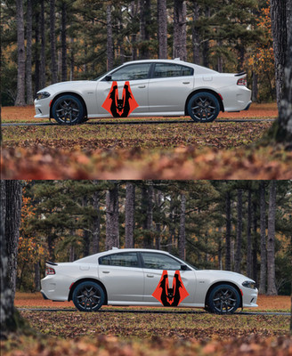 Batman Beyond Comic Livery Weatherproof Vinyl Side Decals BOTH SIDES | eBay