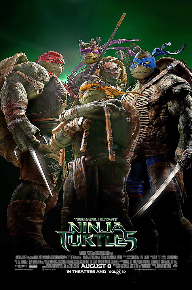 Teenage Mutant Ninja Turtles Movie 2014 Poster Teenage Mutant Ninja