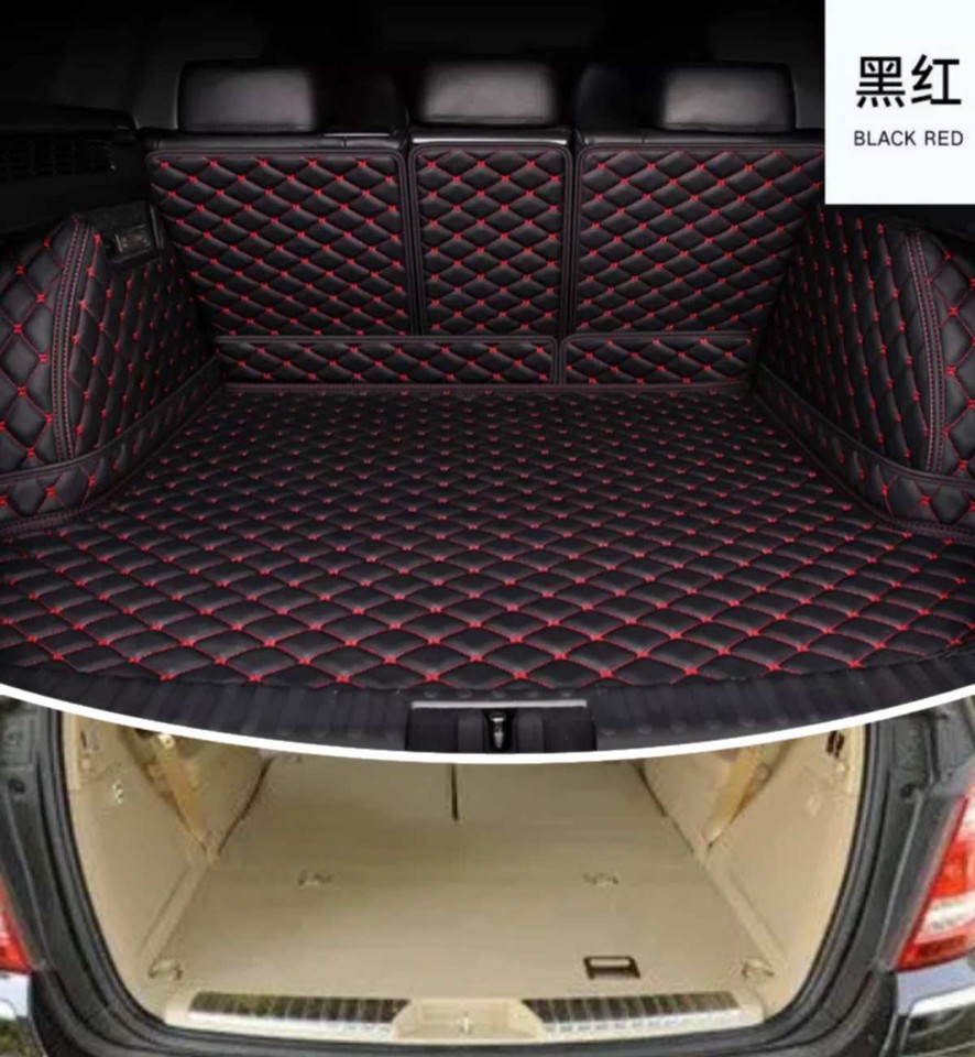 Auto Trunk Mats For Ford Luxury Full Cover Cargo Liner Custom Rear ...