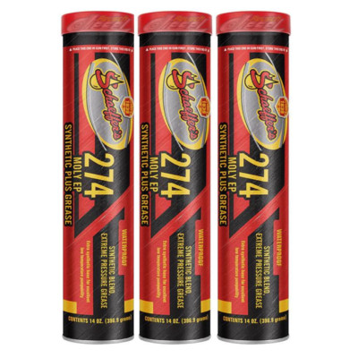 Schaeffer's Oil Moly EP Synthetic Plus Waterproof Grease (3 tubes) #274 ...