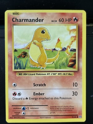 AUTHENTIC 2016 Pokemon Charmander #9/108 Card | eBay