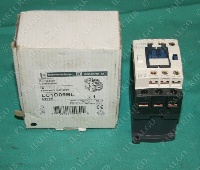 Telemecauique contactor LC1D09BL LC1D09 BL 24vdc NEW | eBay