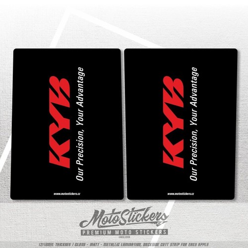 KYB FACTORY UPPER FORK DECALS MOTOCROSS GRAPHICS MX GRAPHICS ENDURO | eBay