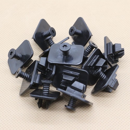 15Pcs Rear Bumper-Spoiler Rivet Push-Type Retainer WHT005263 For VW 12 ...