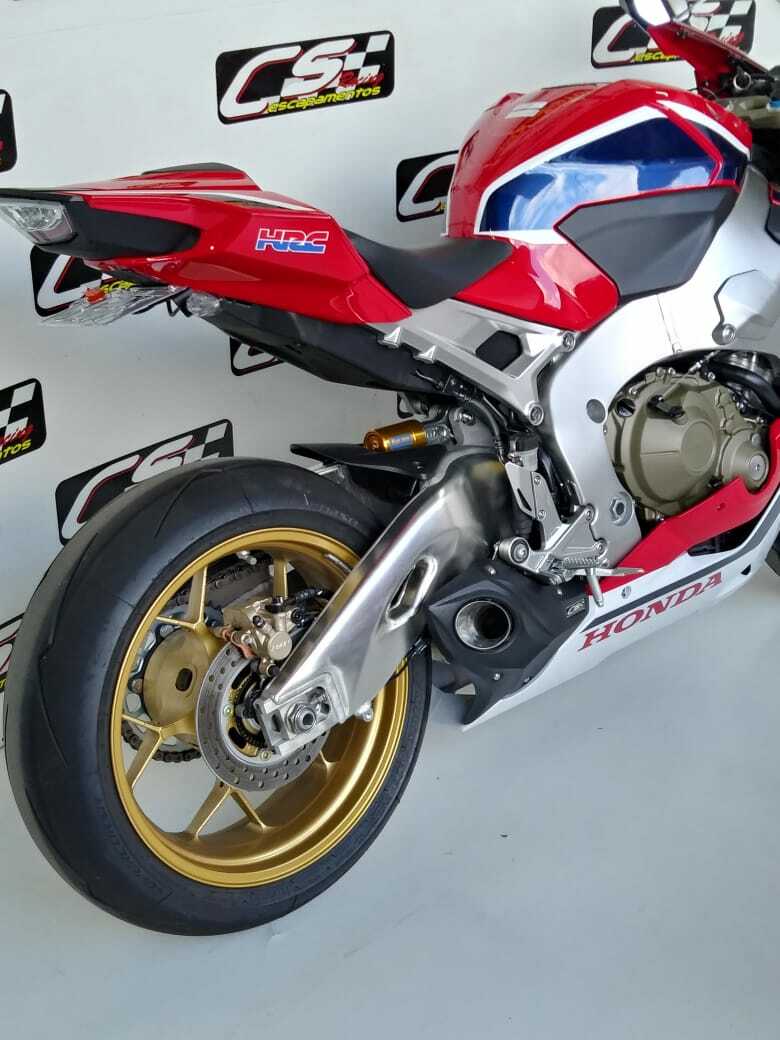 2014-16 Honda CBR1000RR Slip-on Exhaust Muffler CS Racing NON-US MODELS ...