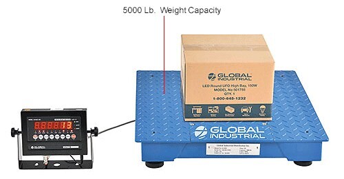 NEW! NTEP Pallet Scale With LED Indicator, 2'x2', 5,000 lb x 1 lb!! | eBay
