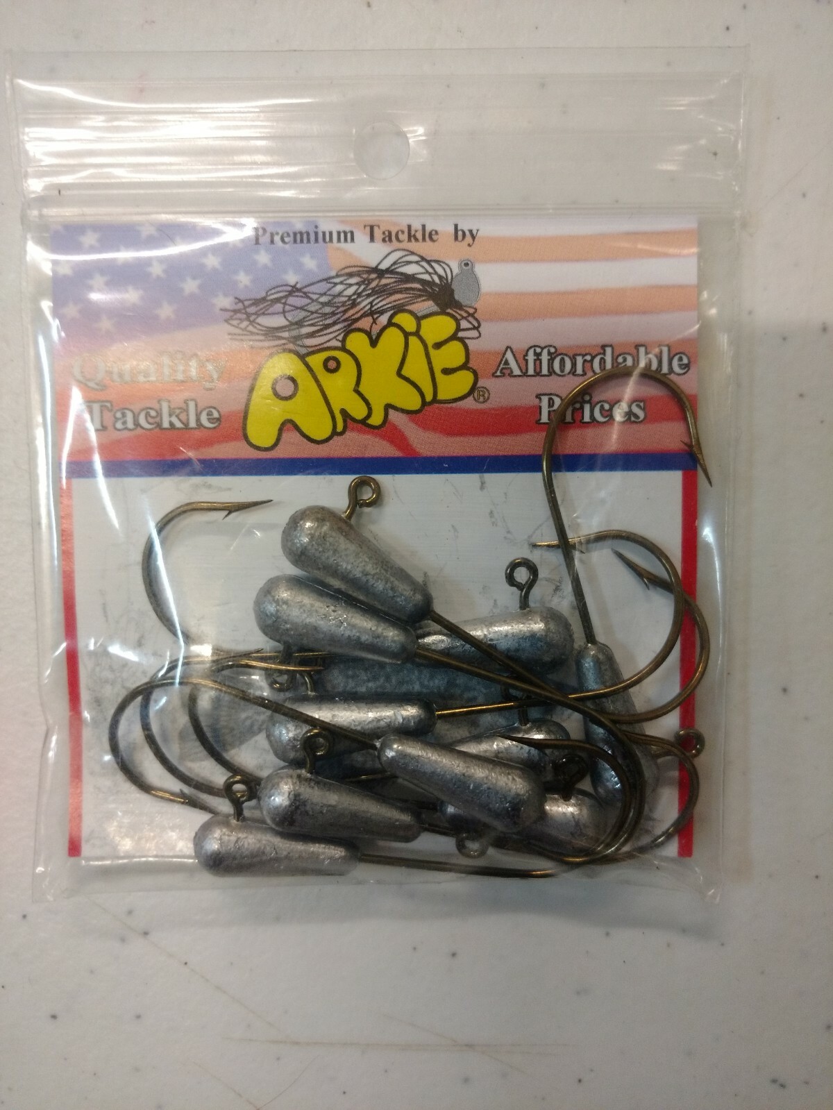 Arkie Tube Insert Jig Heads 1/4 oz 10/pack TIH-14 | eBay