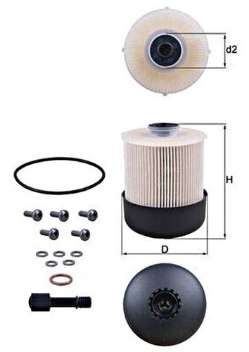 MAHLE Fuel Filter For DACIA RENAULT Duster Lodgy Logan II Mcv Captur ...