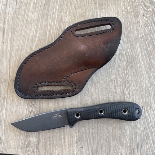 Swamp Rat Knife Works Rodent Solution W/ Leather Sheath. | eBay