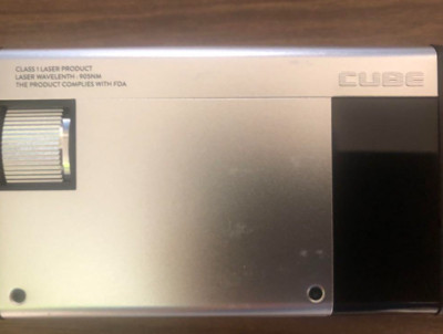 GOLFZON Caddy Talk Cube golf distance measuring device silver | eBay