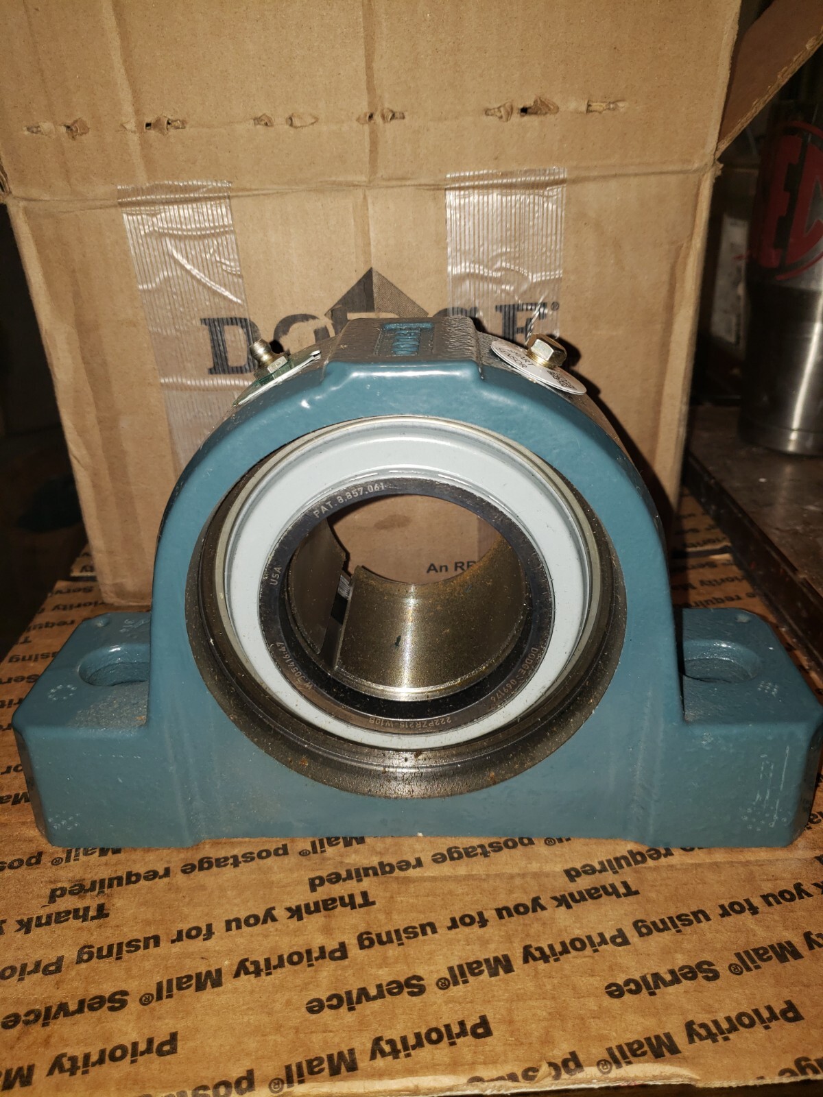 069419 DODGE P2B-IP-215R 2-15/16" BORE PILLOW BLOCK. IMPERIAL BEARING ...