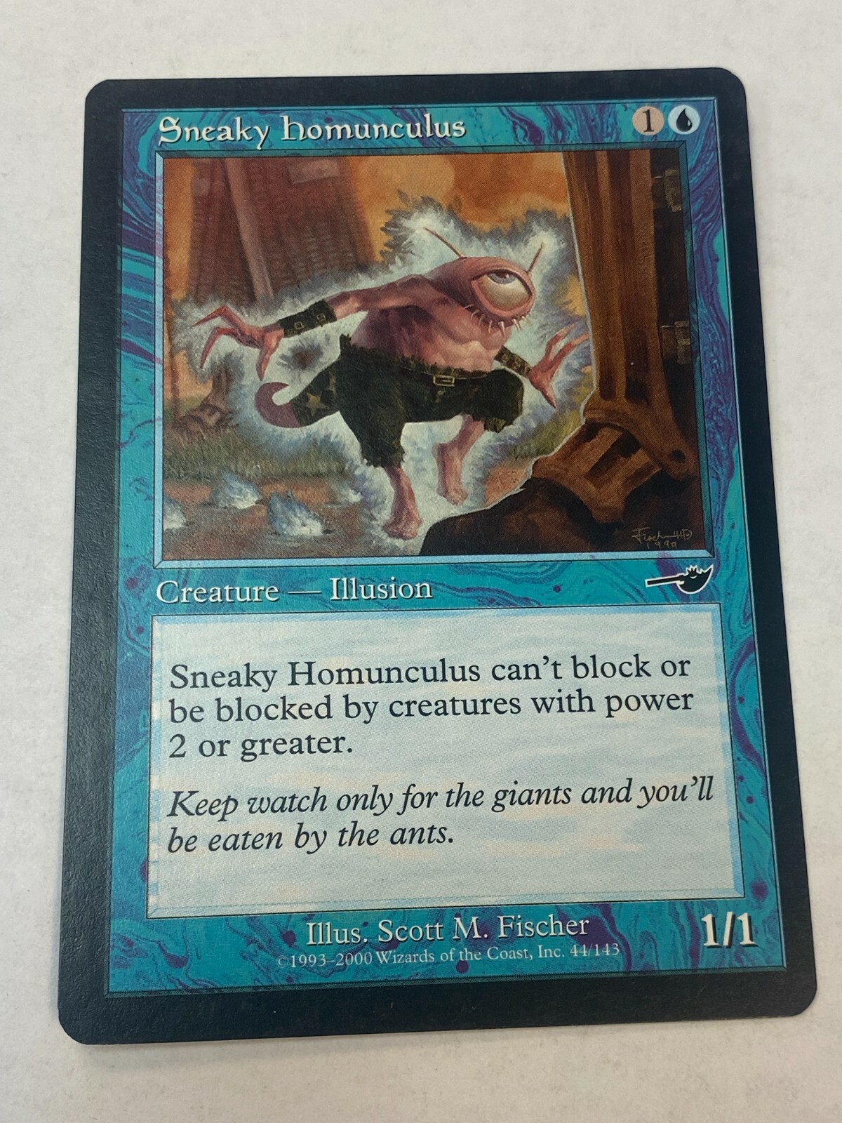 Sneaky Homunculus - Magic the Gathering MTG Nemesis Single | eBay
