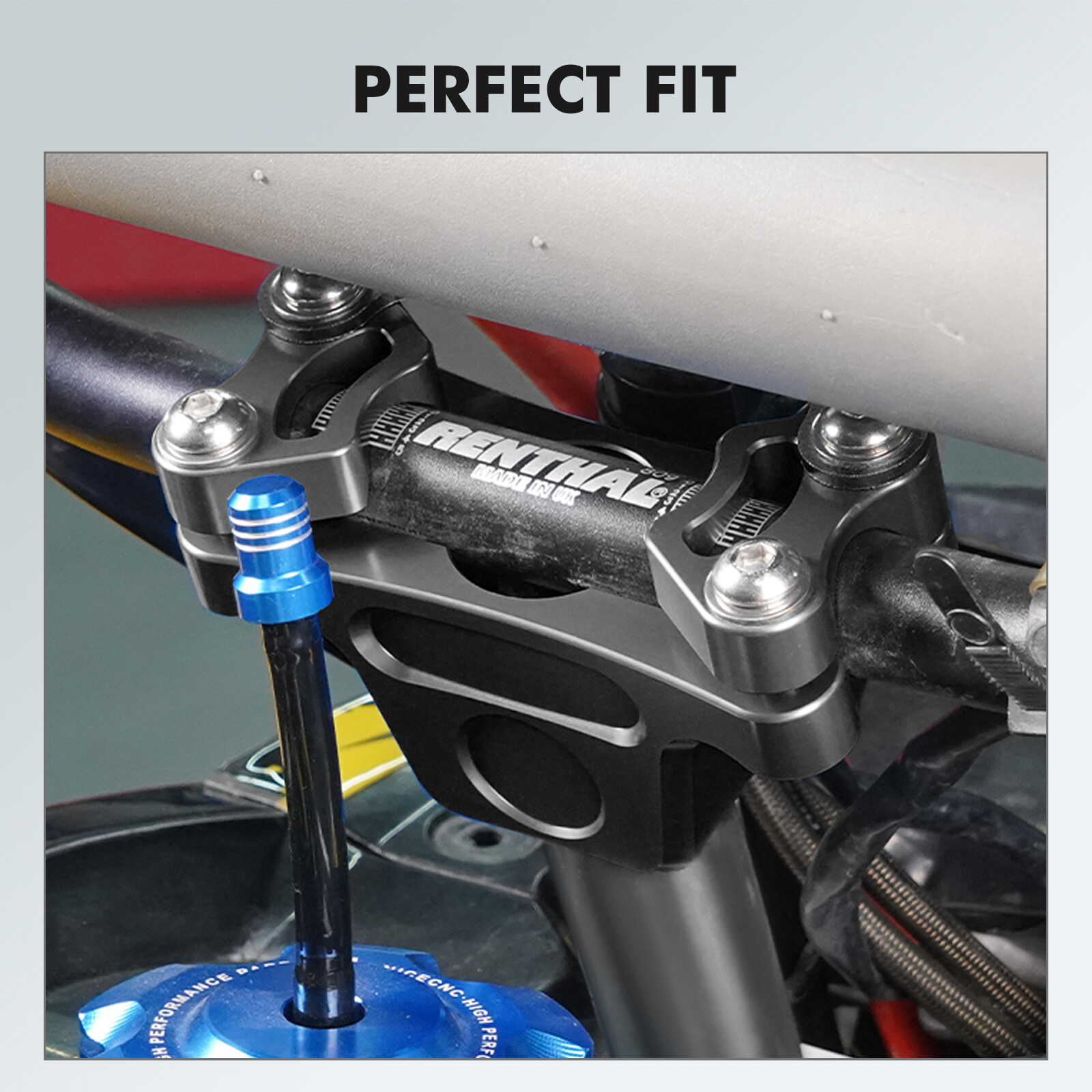 22MM Handlebar Steering Stem Shaft Kit For Yamaha Raptor 700 / 700R SE ...