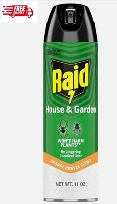 Raid House & Garden I, Kills Insects without Harming Plants, 11 oz | eBay