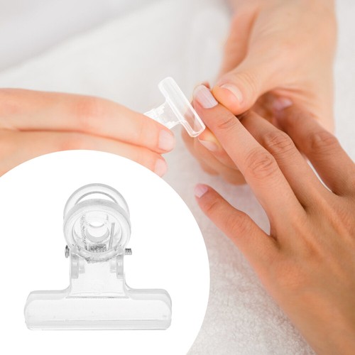 30Pcs Plastic Nail Reusable Nail Clips Girls Manicure Nail Extension ...