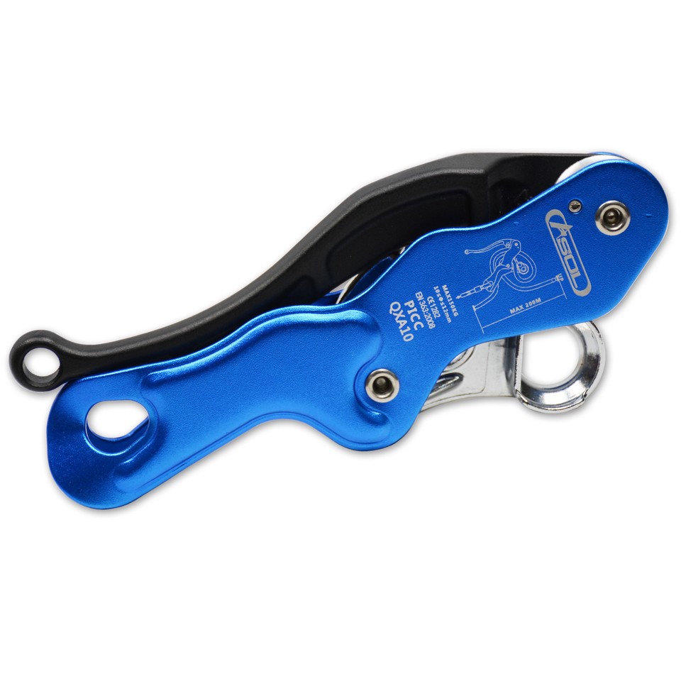 Rock Climbing Self Braking Stop Descender Rescue Arborist Rappelling ...