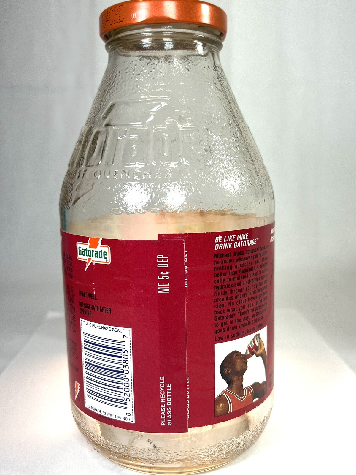 RARE Micheal Jordan vintage Gatorade Glass Bottles set | eBay