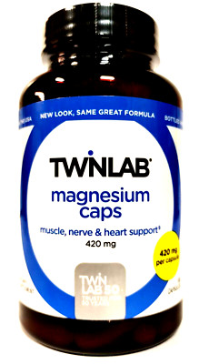 Twinlab Magnesium 420mg 100 Caps | eBay