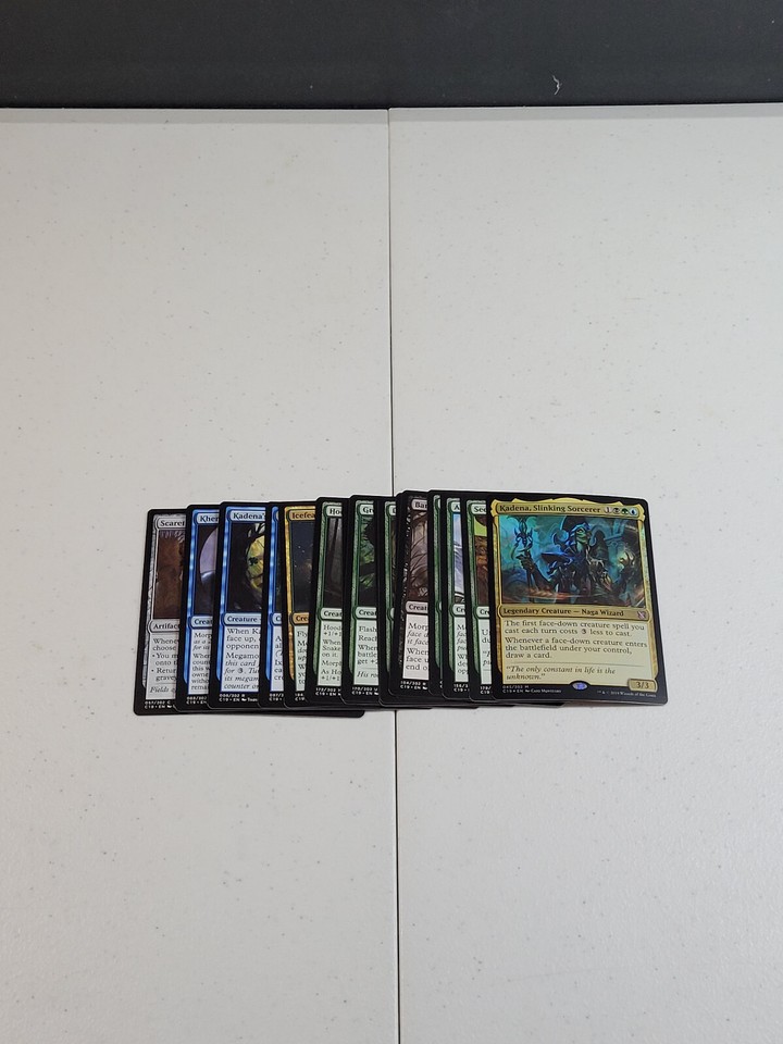 Faceless Menace (Commander 2019) - Kadena, Slinking Sorcerer Precon ...