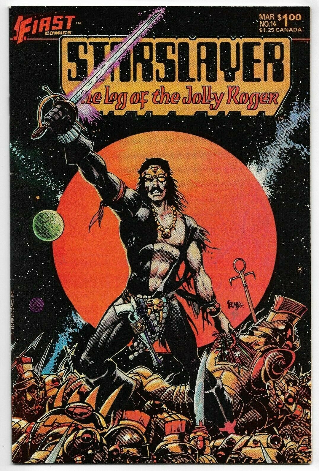 Starslayer #14 First Comics 1984 VF+ | eBay